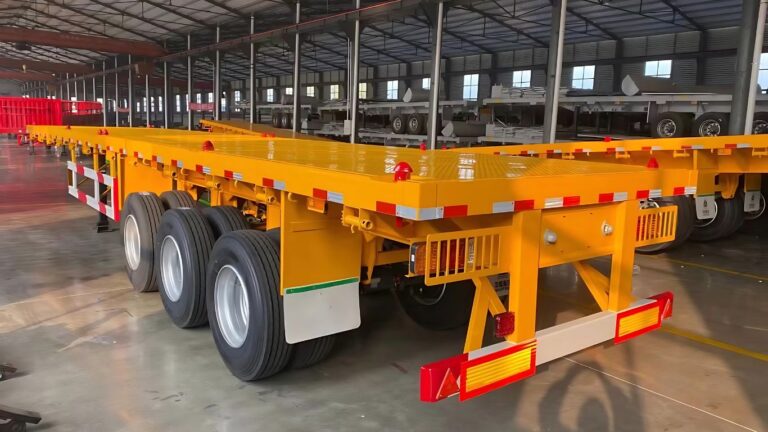 53 Flatbed Container Trailer | Rhinotrail