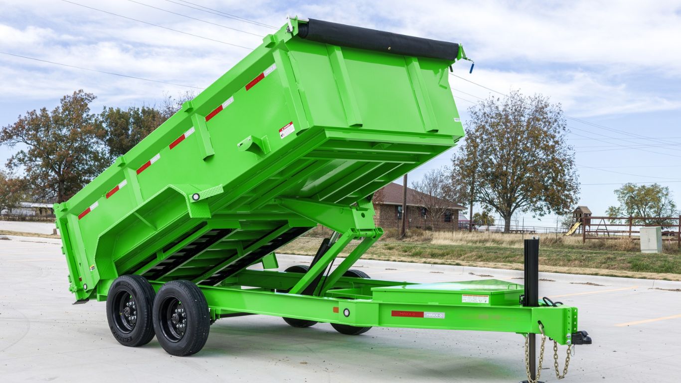 Crawler Dump Trailer | Rhinotrail
