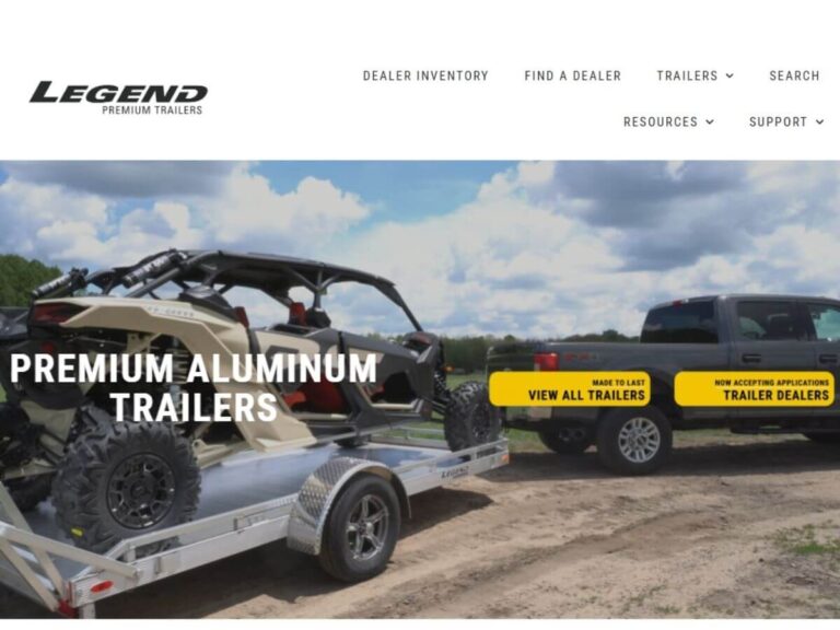 Top 7 Aluminum Trailer Manufacturers | Rhinotrail
