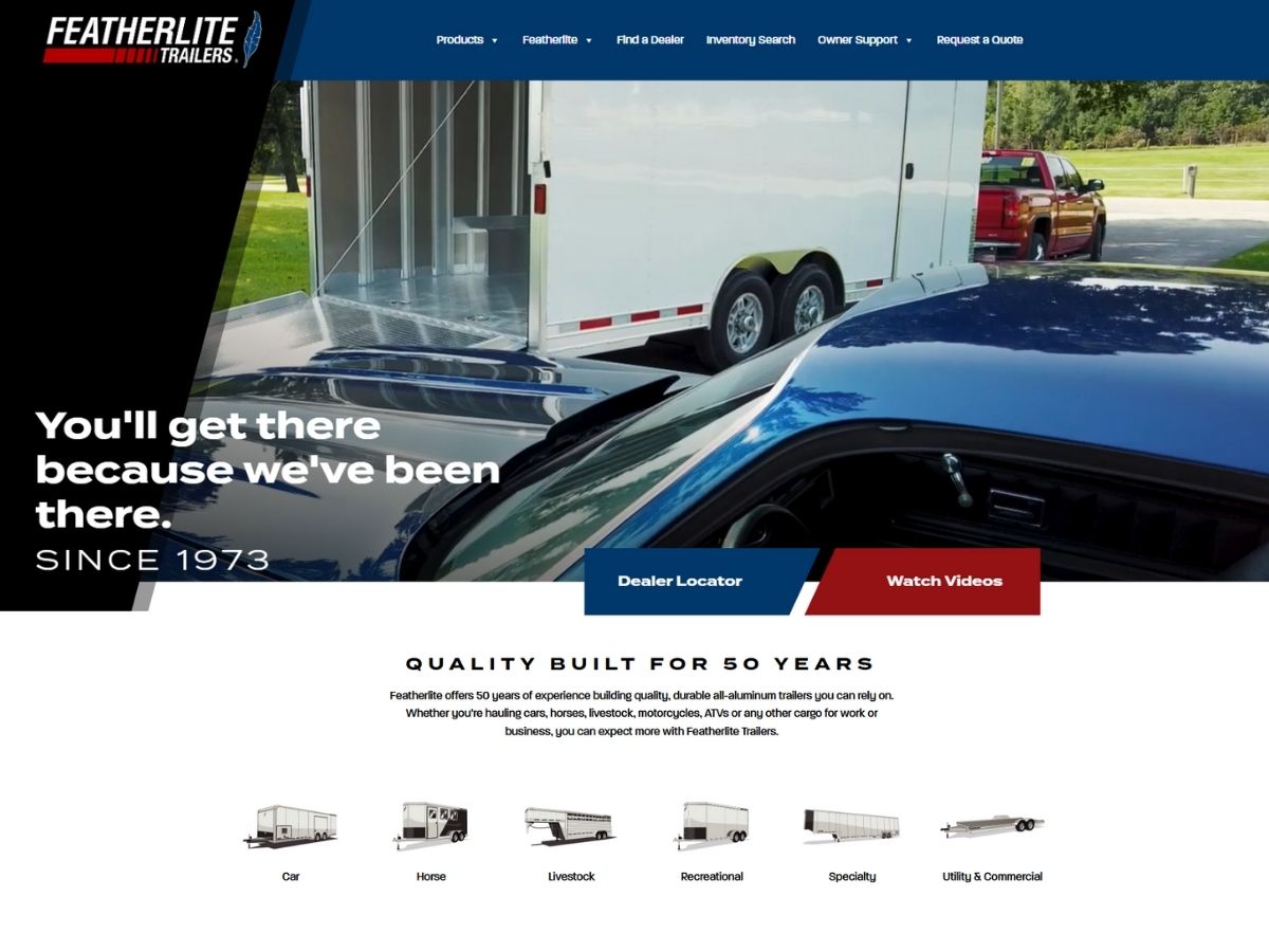 Top 8 Aluminum Cargo Trailer Manufacturers | Rhinotrail