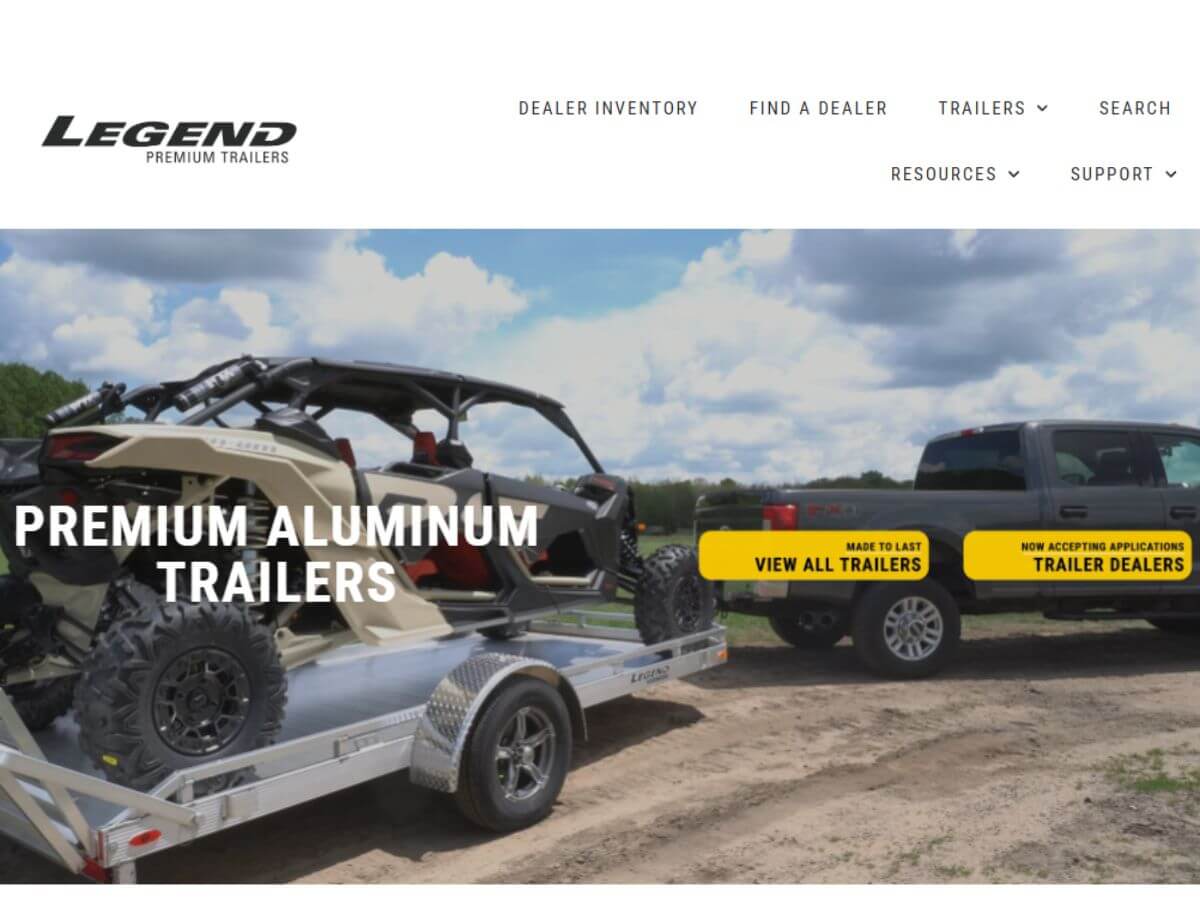 Top 8 Aluminum Utility Trailer Manufacturers | Rhinotrail