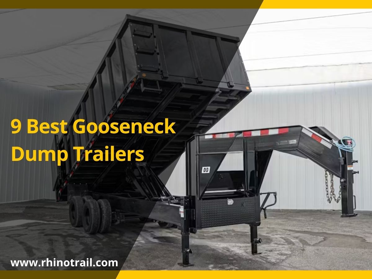 9 Best Gooseneck Dump Trailers | Rhinotrail