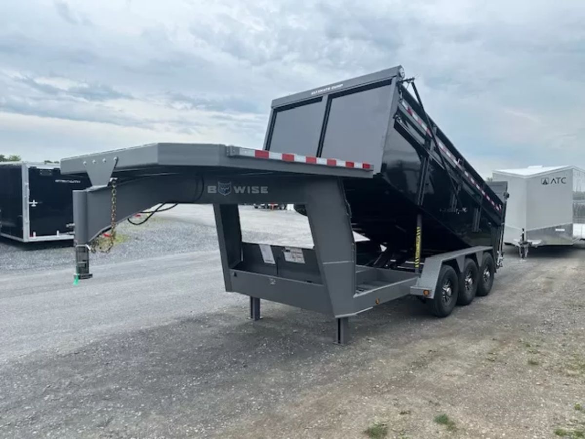 9 Best Gooseneck Dump Trailers | Rhinotrail