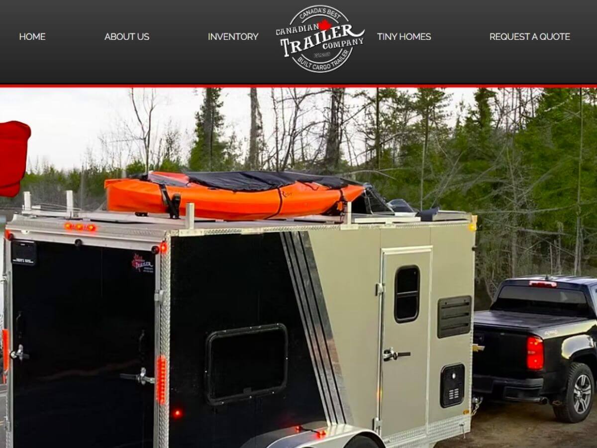 Top 7 Cargo Trailer Manufacturers In Canada | Rhinotrail
