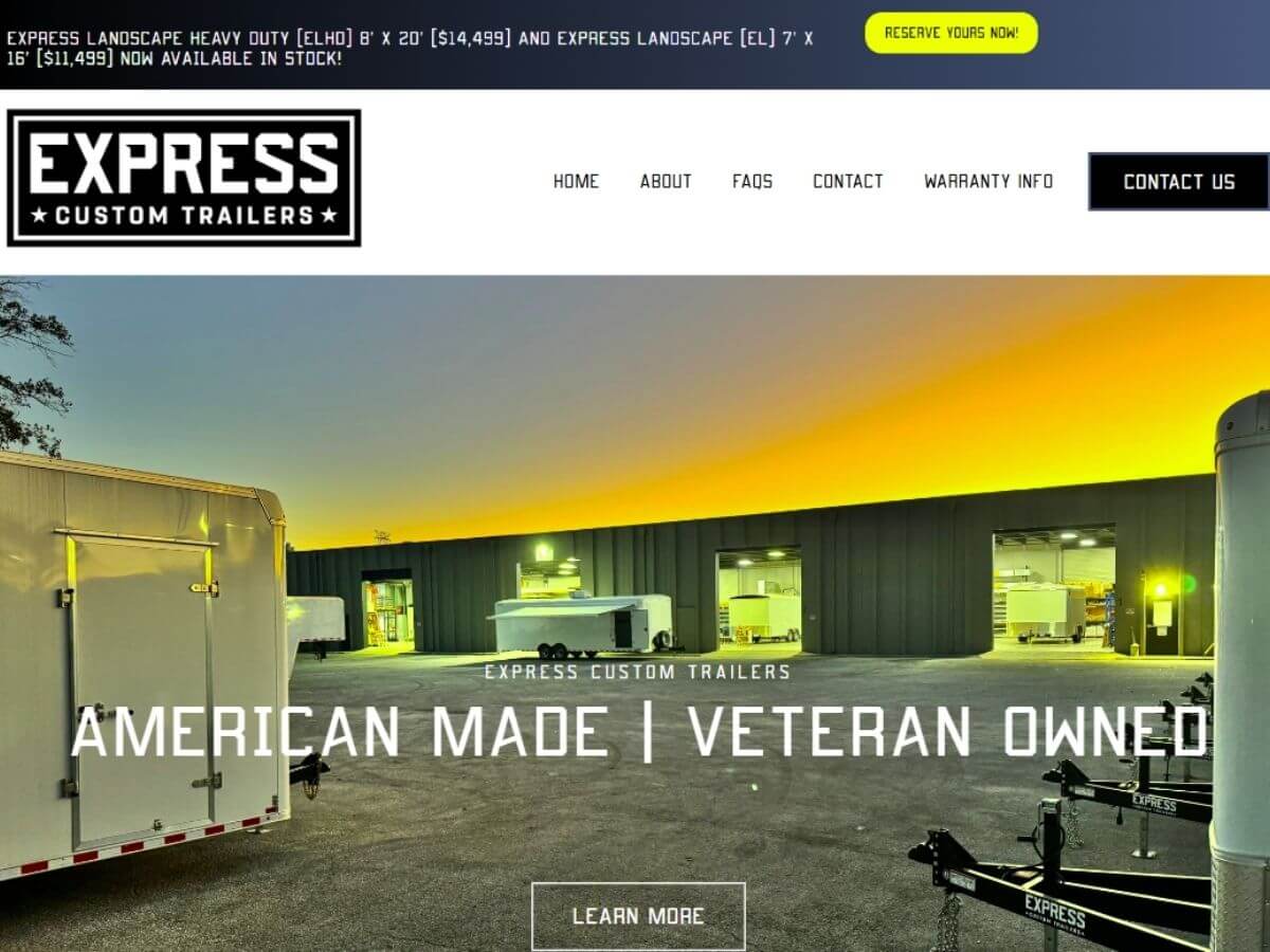 Top 7 Cargo Trailer Manufacturers In Florida | Rhinotrail