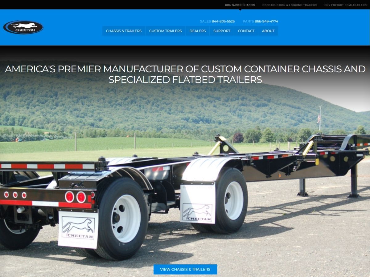 Top 8 Container Chassis Manufacturers | Rhinotrail