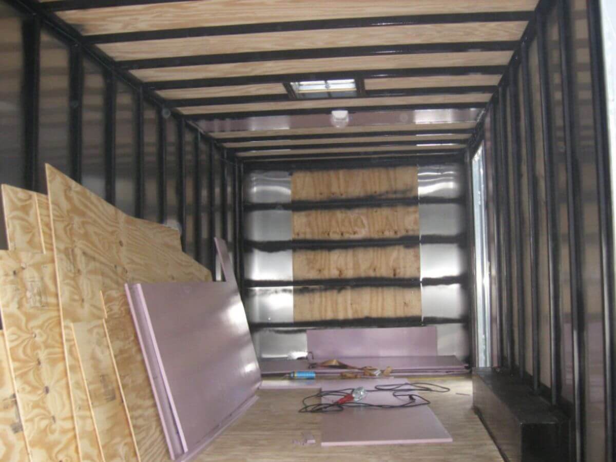 How To Build An Enclosed Trailer From Utility Trailer | Rhinotrail
