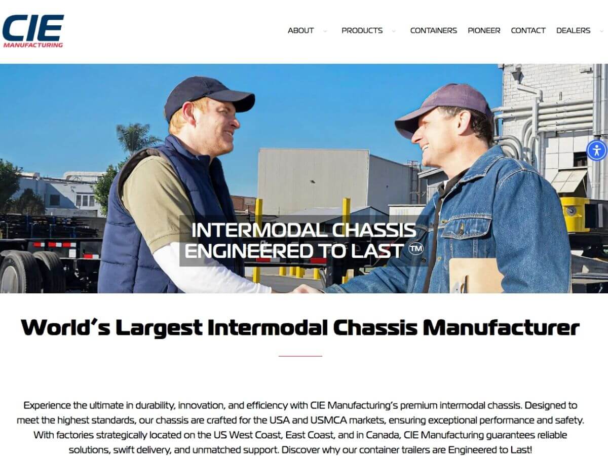 Top 7 Intermodal Chassis Manufacturers | Rhinotrail