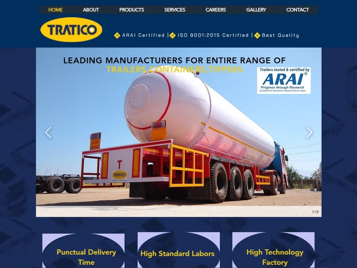 Top 8 Tractor Trailer Manufacturers In India | Rhinotrail
