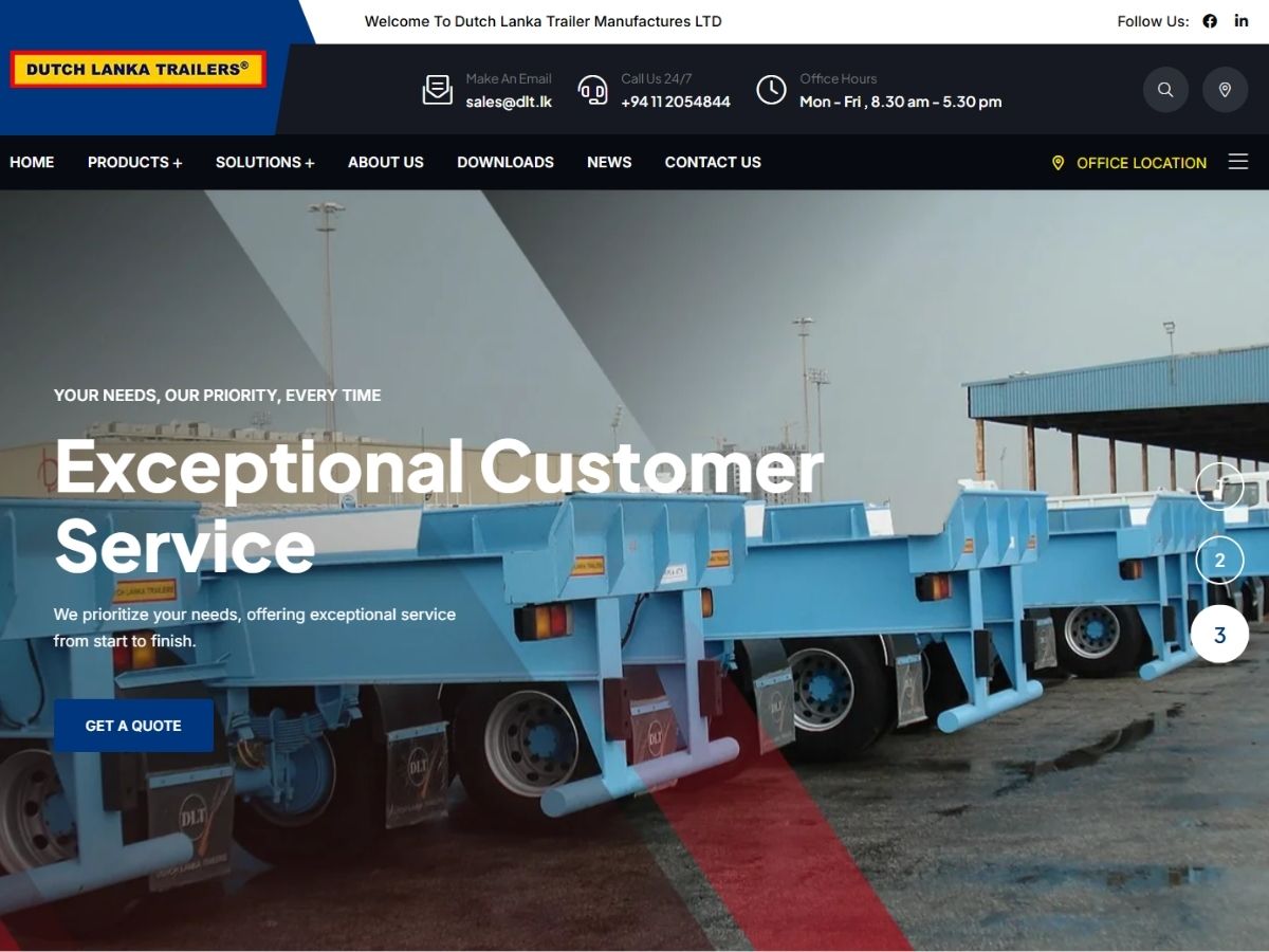 Top 6 Tractor Trailer Manufacturers In Sri Lanka | Rhinotrail