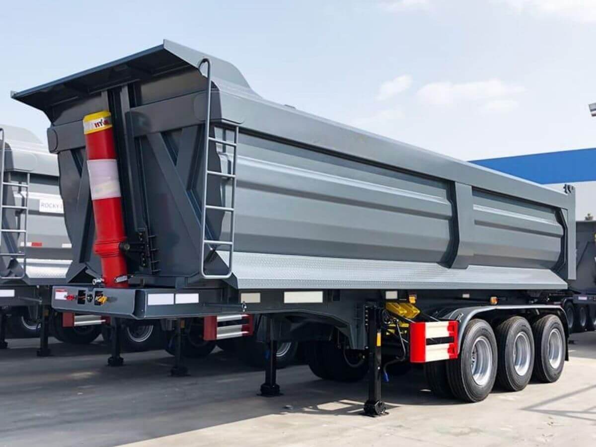 10 Different Types Of End Dump Trailers | Rhinotrail