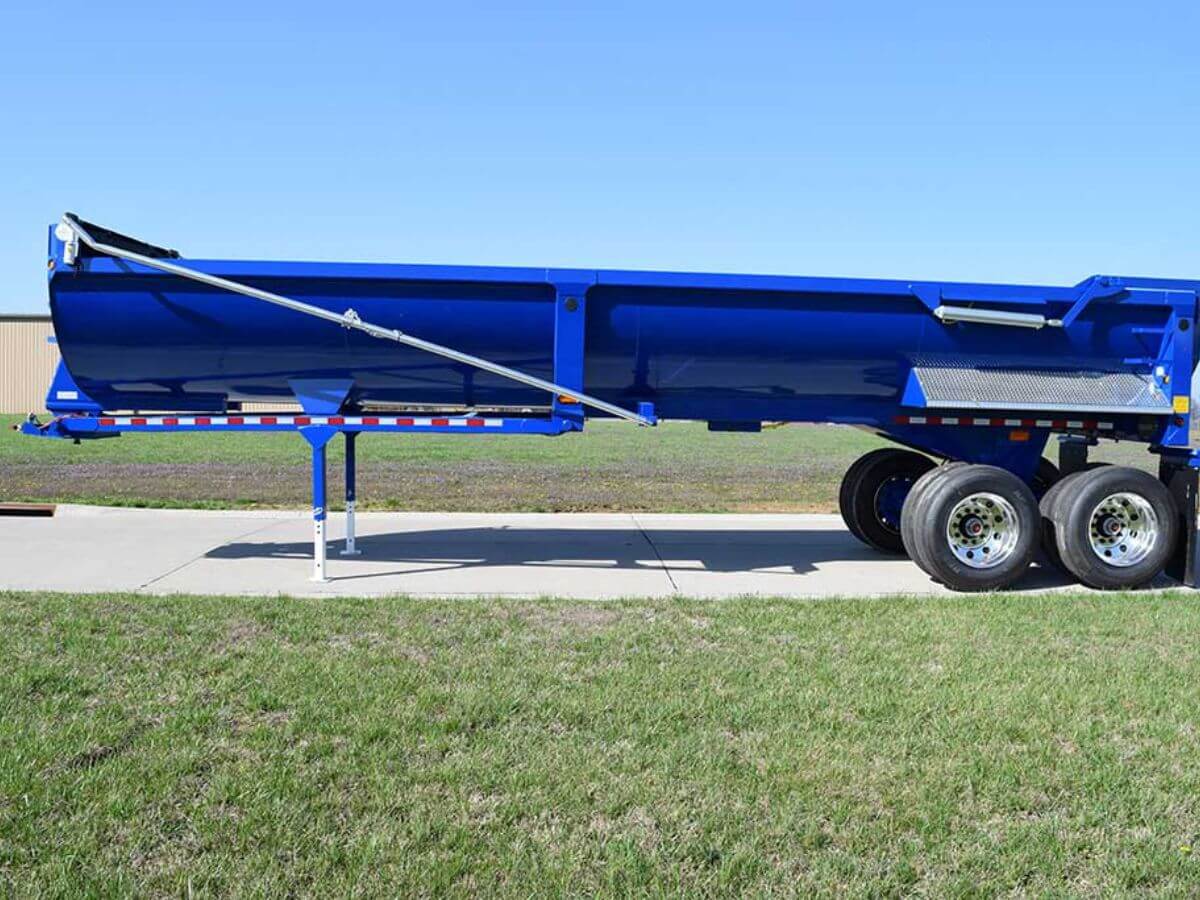 10 Different Types Of End Dump Trailers | Rhinotrail