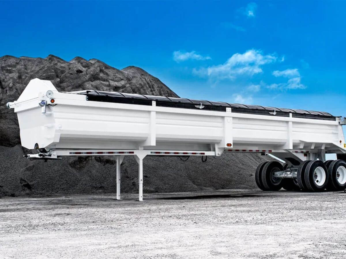 10 Different Types Of End Dump Trailers | Rhinotrail