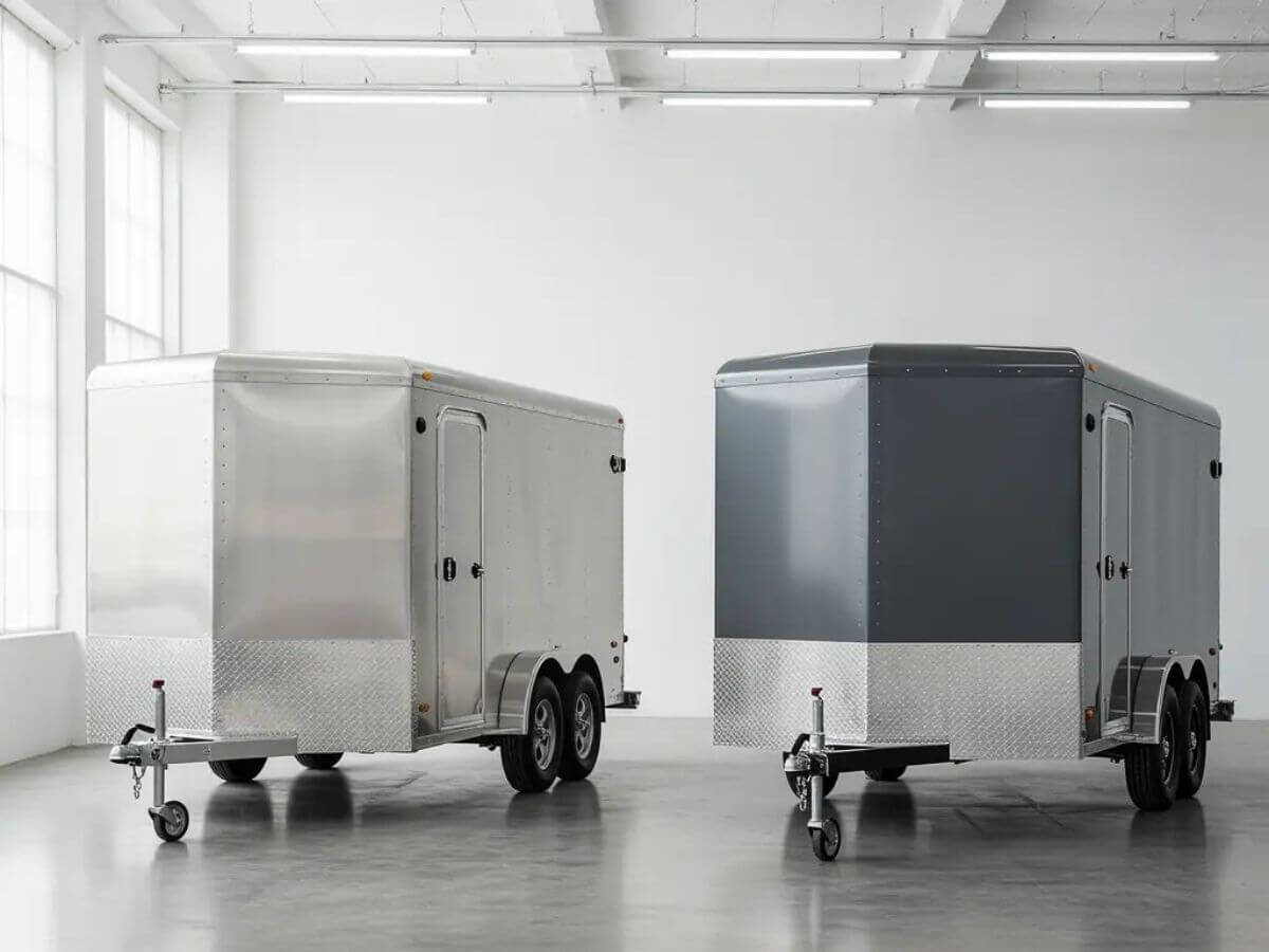 What Are Semi Trailers Made Of? | Rhinotrail