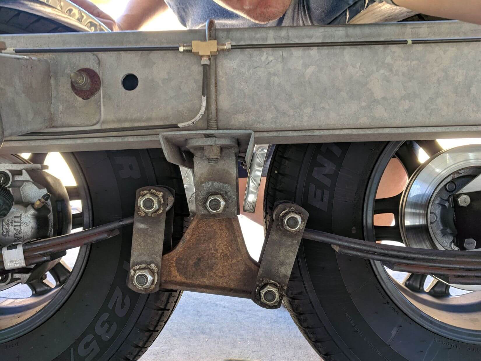 Where Is The Axle On A Trailer? | Rhinotrail